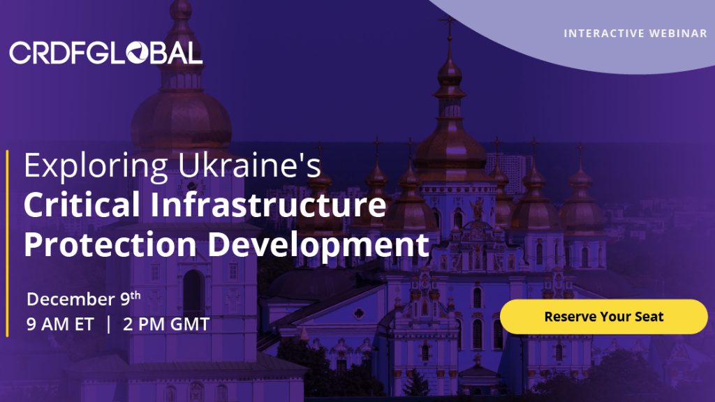 CRDF Global Celebrates Signing of Ukraine Critical Infrastructure ...